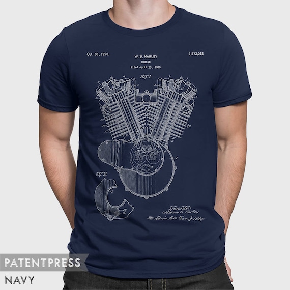 Harley Davidson Engine T-Shirt Harley T Shirt Harley | Etsy