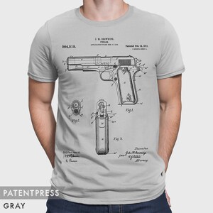 Colt T-shirt Gift for Gun Lover, Colt 1911 Pistol Shirt Gift for ...