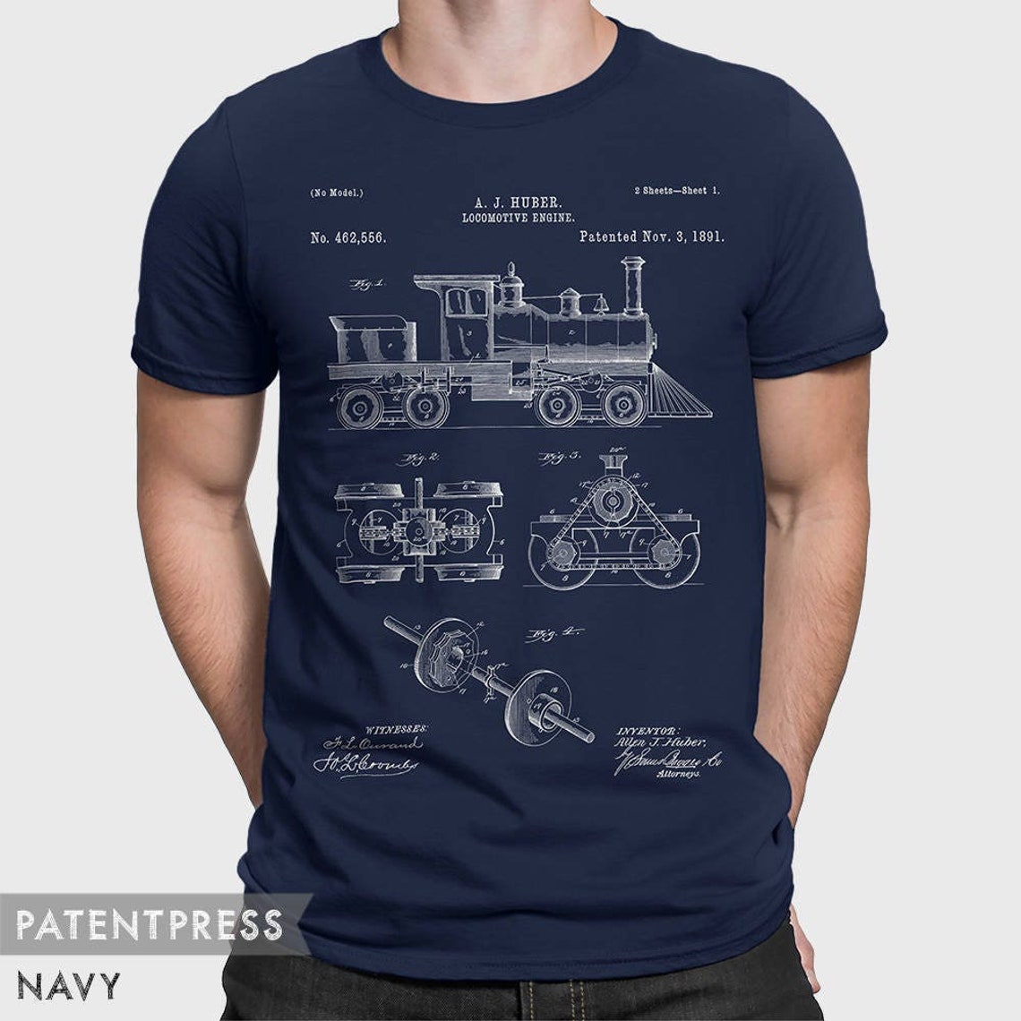 Steam Engine T-shirt, Locomotive T Shirt, Train Shirt, Steam Engine ...