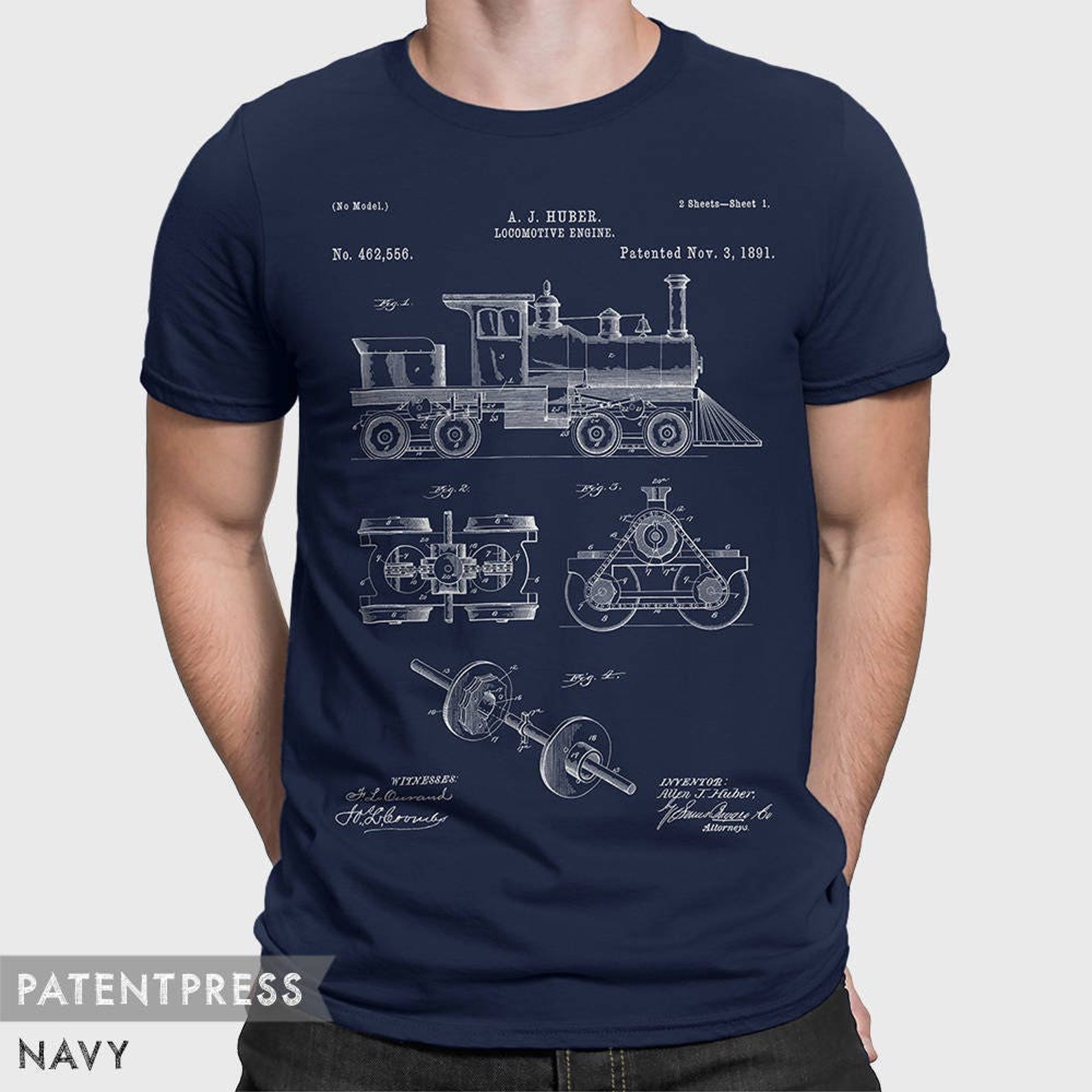 Steam Engine T-shirt, Locomotive T Shirt, Train Shirt, Steam Engine ...