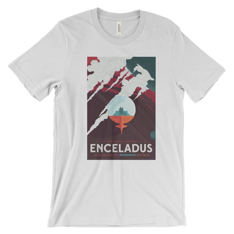 Nasa Enceladus Poster - Etsy