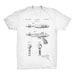 Ray Gun Patent T-shirt. Retro Space Pistol Patent Art Toy Science ...