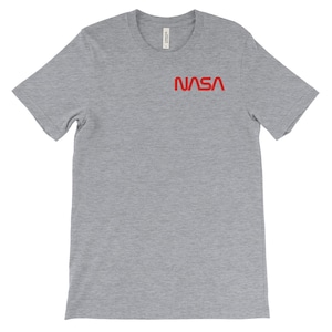 NASA T-shirt Soft Cotton Tee. NASA Logo Shirt. Astronaut. National ...
