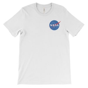 NASA T-shirt Soft Cotton Tee. NASA Logo. Astronaut. National ...