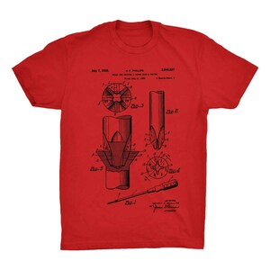 Screwdriver Patent T-shirt. Mechanic Shirt. Gift. Tools. Ringspun ...