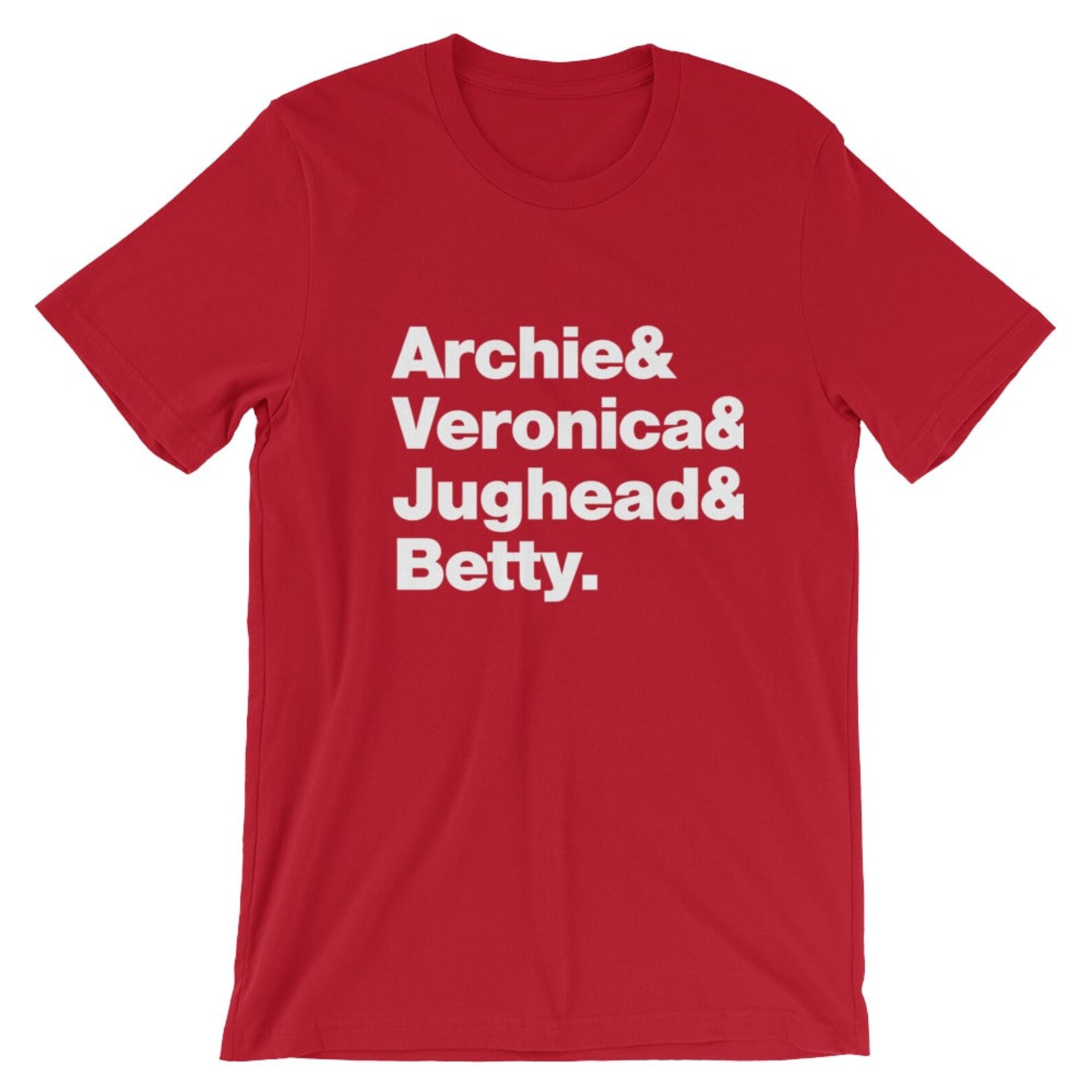 Archie Comics T-shirt. Archie Comics Riverdale Archie Veronica - Etsy