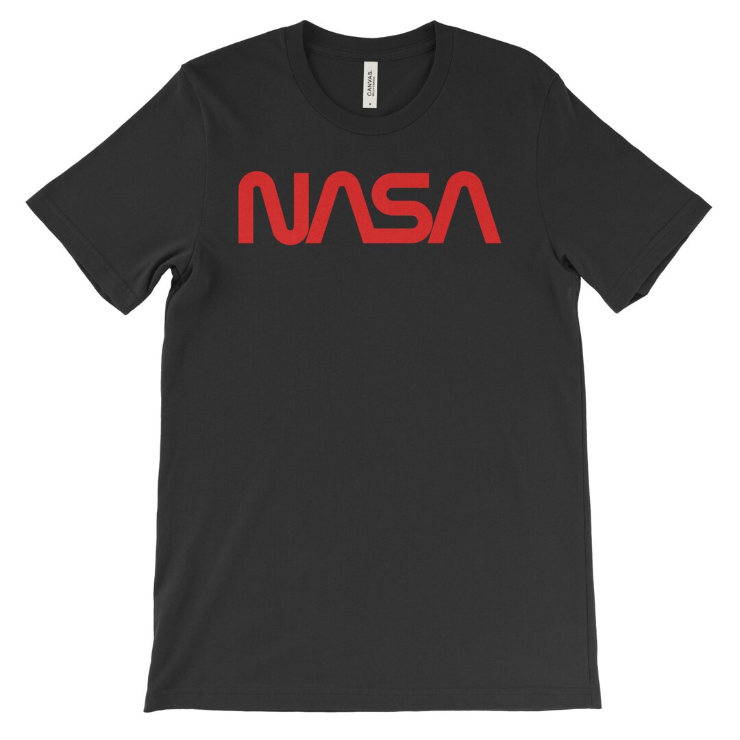 NASA T-shirt Soft Cotton Tee. NASA Logo Shirt. Astronaut. National ...