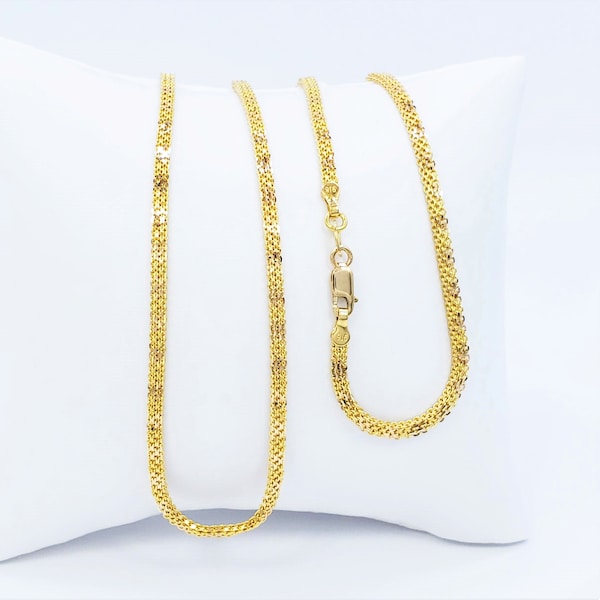 22k Gold Chain - Etsy