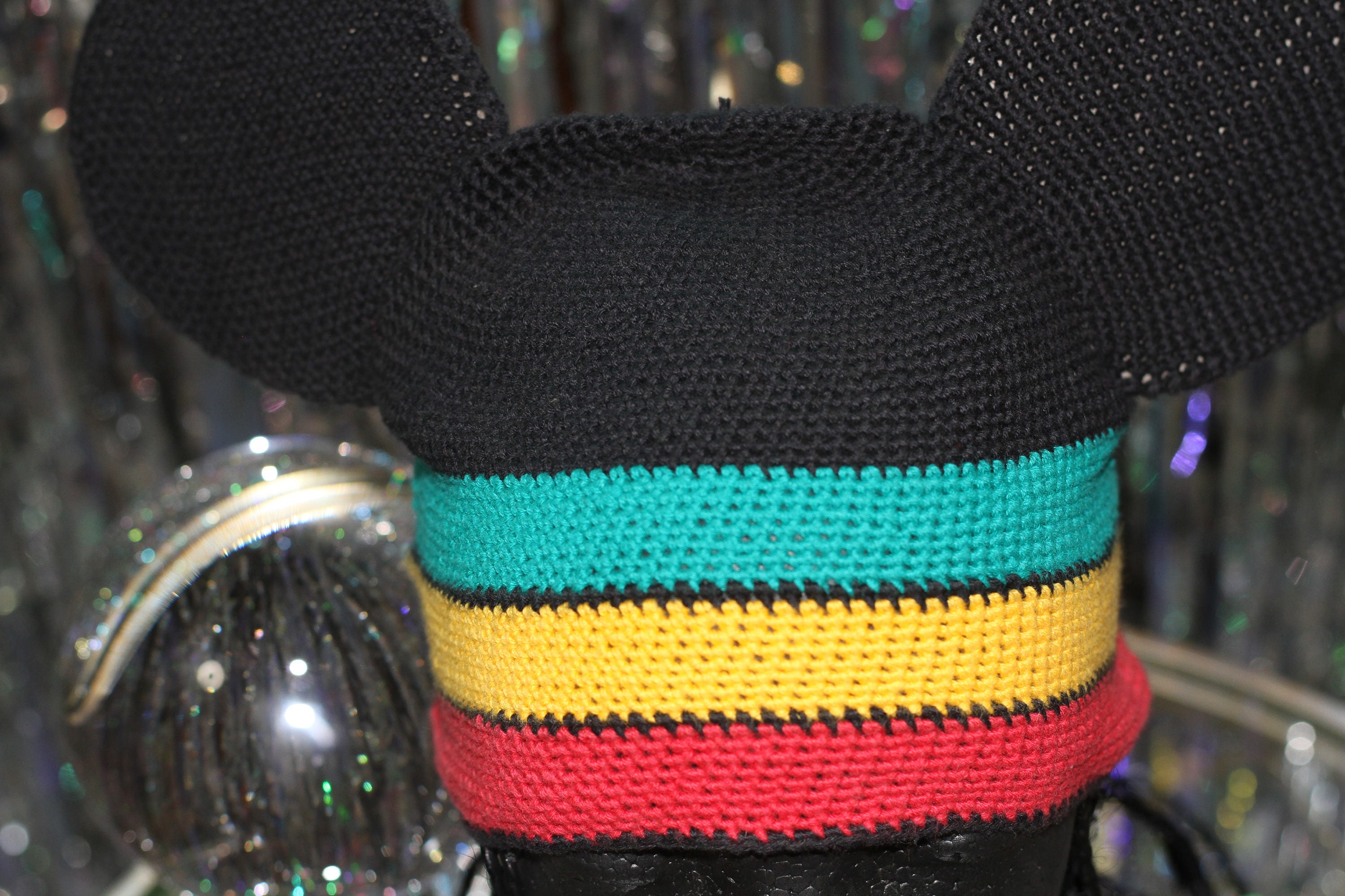 Jamaican Mickey Mouse Hoodie Dread Beanie - Etsy UK