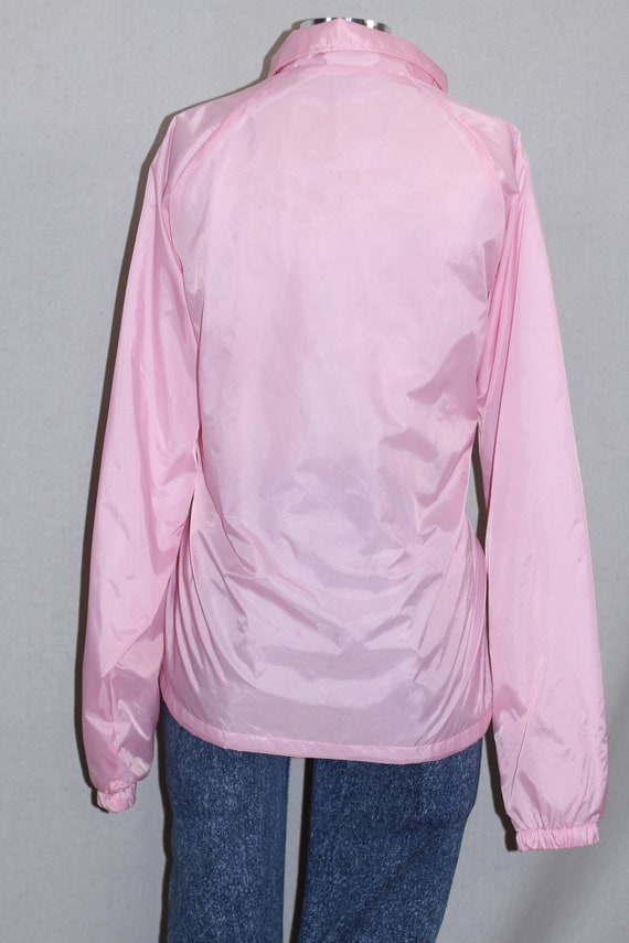 Augusta Sportswear Pink Windbreaker Jacket - Gem
