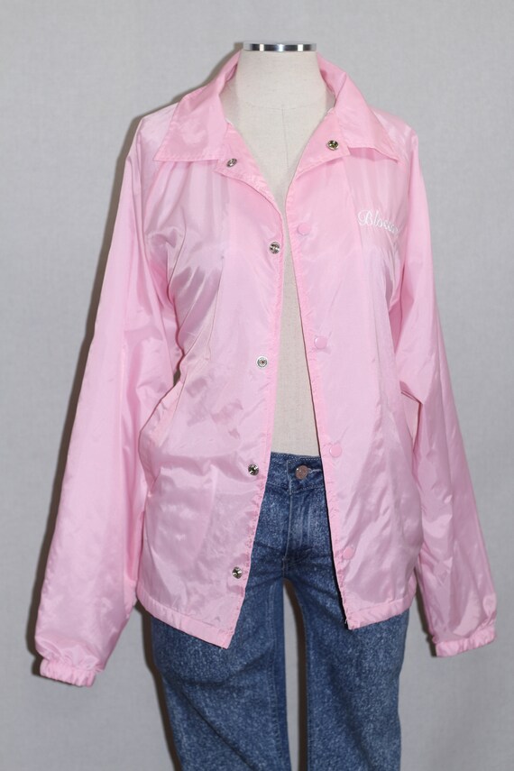 Augusta Sportswear Pink Windbreaker Jacket - Gem