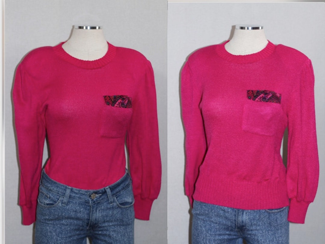 Anthony Sicari Petities Pink Sweater - Etsy