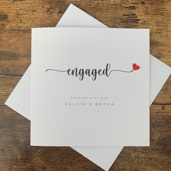 Engagement Cards - Etsy UK