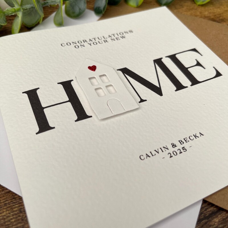 New Home Card - Etsy UK
