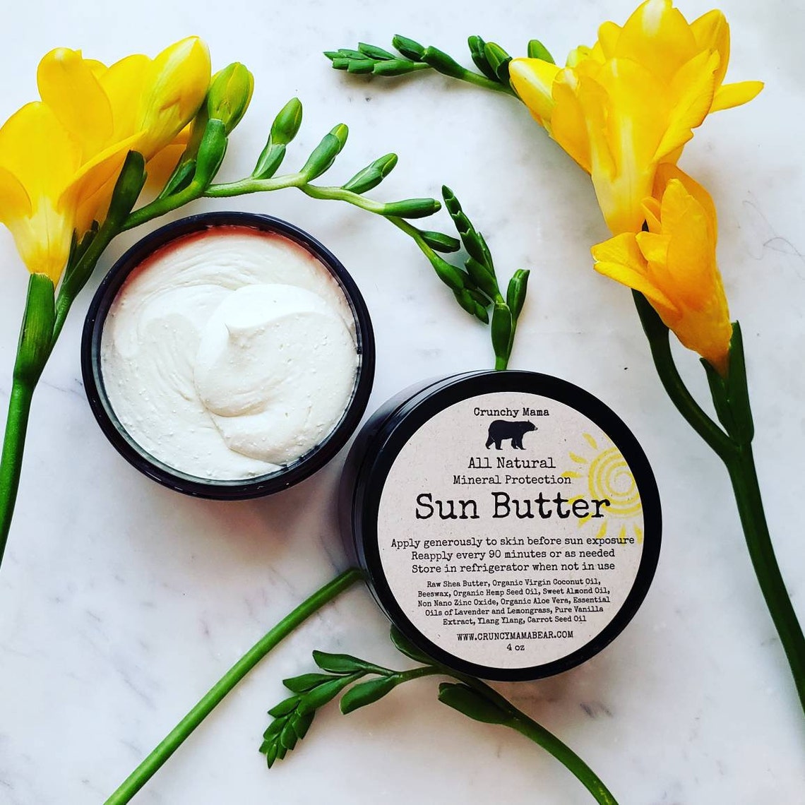 Sun Butter All Natural Mineral Protection - Etsy