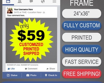 Facebook Frame Digital Photobooth Frame Facebook Photo Prop Facebook ...