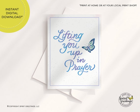 "Lifting You Up in Prayer" Card — Spirit Greetings®