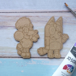 Bluey Painting Kit for Kids, Bluey Birthday Gifts, DIY Bluey Craft Kits ...