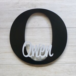 Personalised Wooden Letters for Nursery, Nursery Letters, Wood Name ...