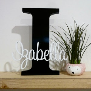 Personalised Wooden Letters for Nursery, Nursery Letters, Wood Name ...