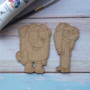 Bluey Painting Kit for Kids, Bluey Birthday Gifts, DIY Bluey Craft Kits ...