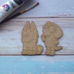 Bluey Painting Kit for Kids, Bluey Birthday Gifts, DIY Bluey Craft Kits ...