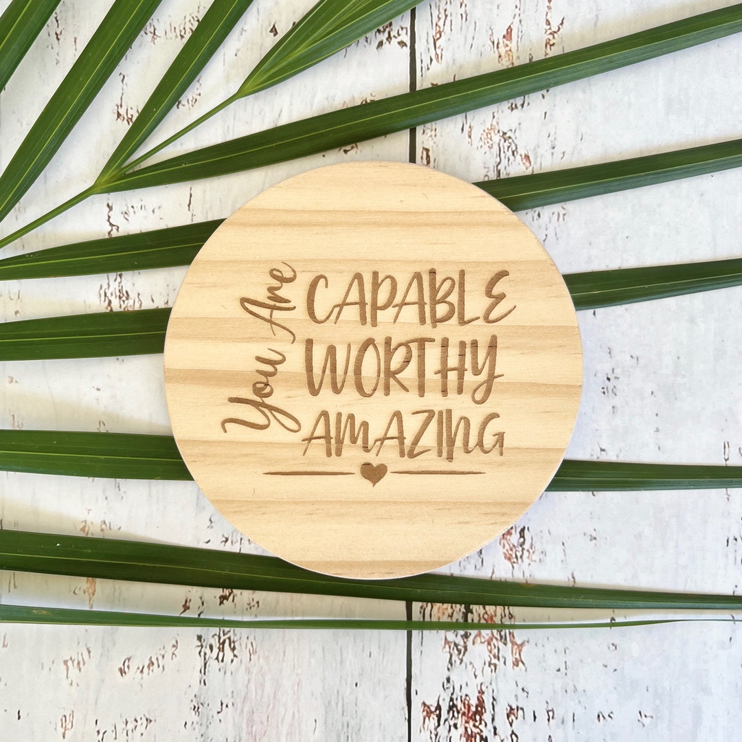 Wooden Coaster, Inspirational Quotes, Wooden Gifts, Birthday Gifts ...