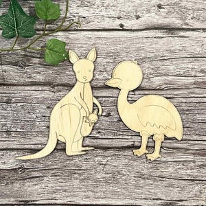 Australian Animal Wooden Cutouts, Australian Animal Wall Motifs ...