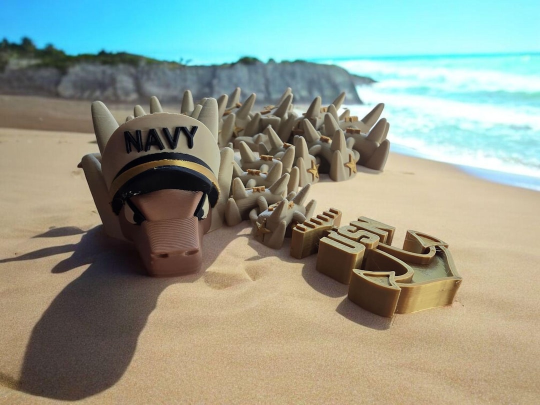 Articulated Military Dragon, USMC, Navy, Army, PLA Decor - Etsy