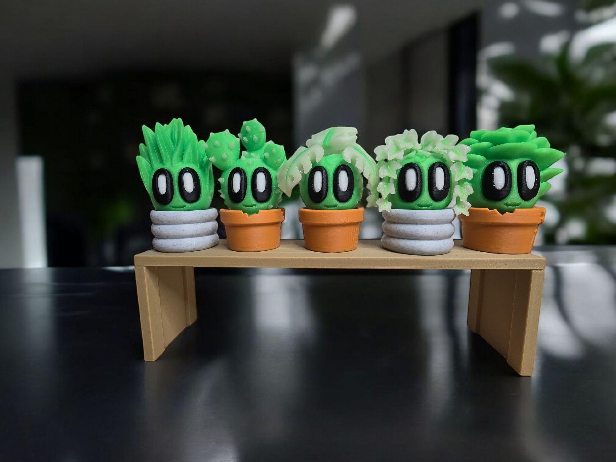 3D Printed Blob Plant: Unique Desk Decor, Mystery Plant, Gift, Shelf ...