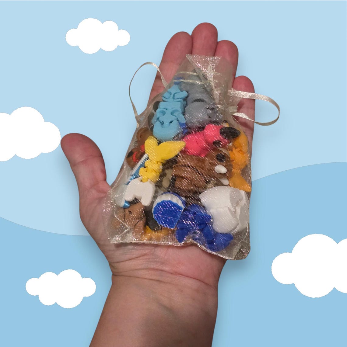 Mystery Mini 3D Printed Characters, Pocket Sized Animals, Pix N Mix ...