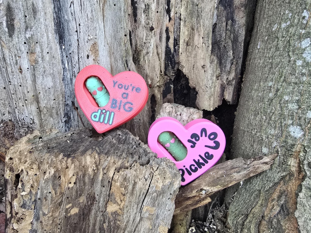 Big Dill Fidget Pickle: Valentine's Day Stress Relief Toy - Etsy