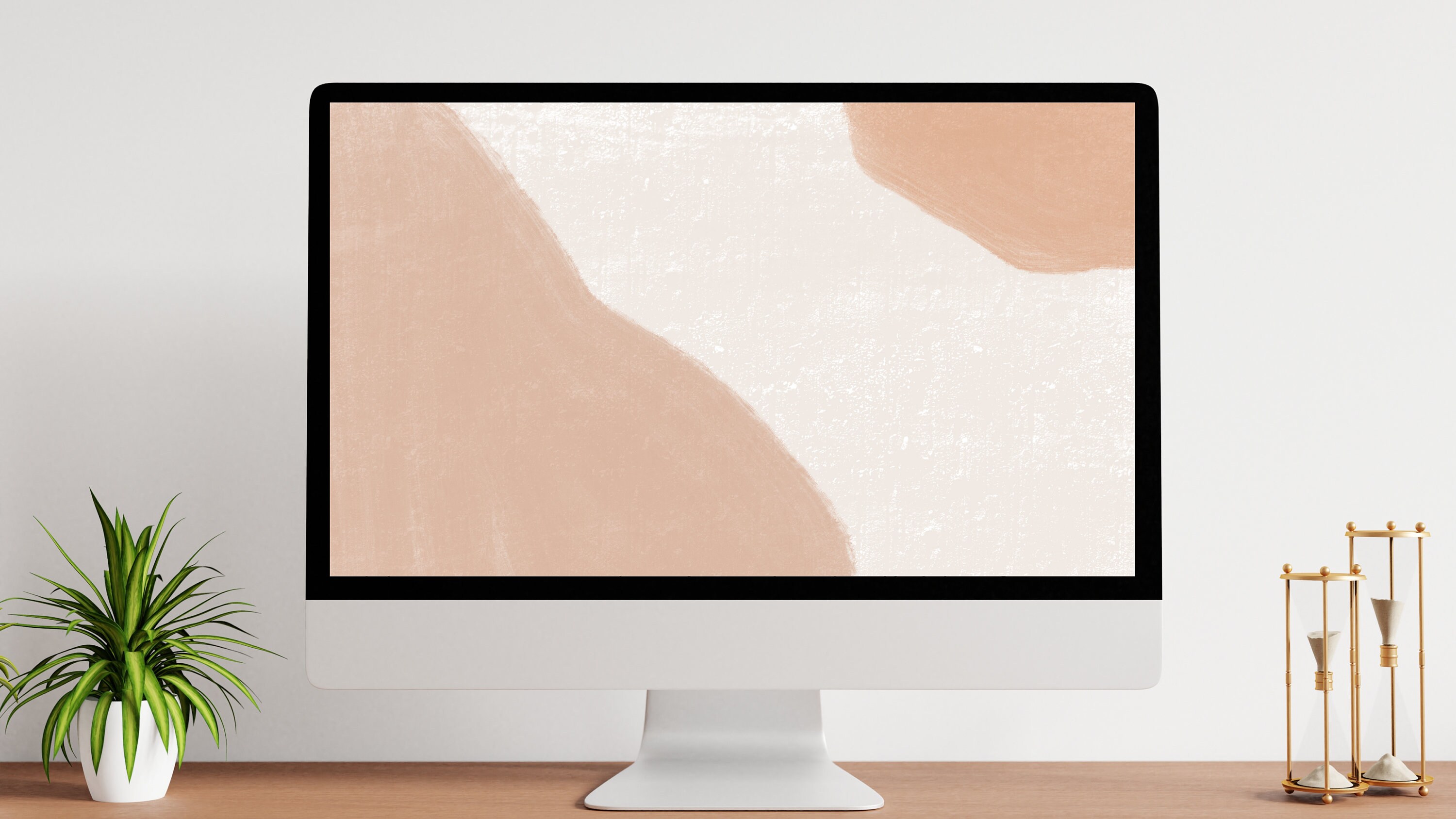 Set of 12 Minimalist Neutral Desktop Wallpapers - Etsy
