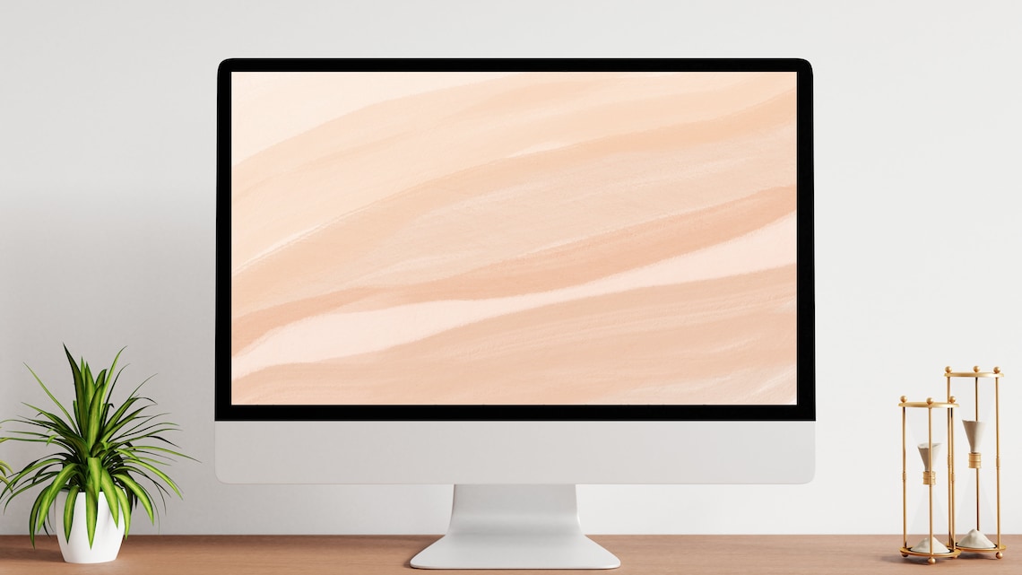 Set of 12 Minimalist Neutral Desktop Wallpapers - Etsy