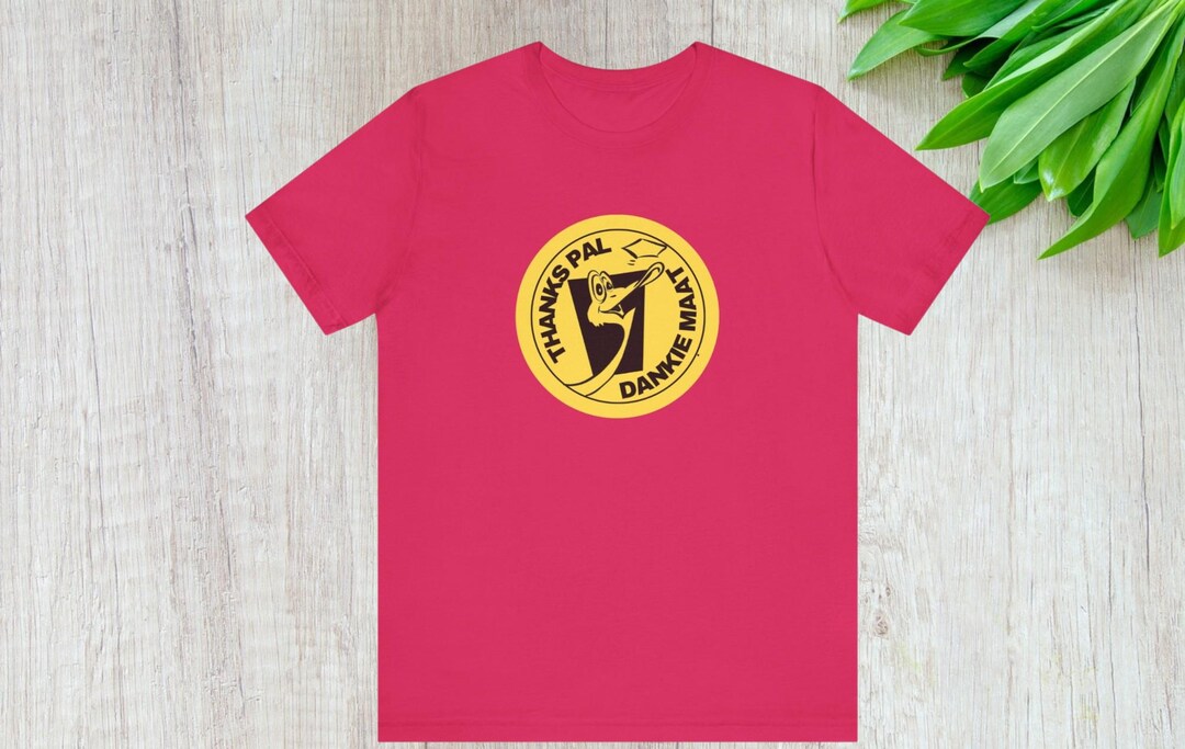 Funny Afrikaans South African Zibi "thanks Pal/dankie Maat" T-shirt ...