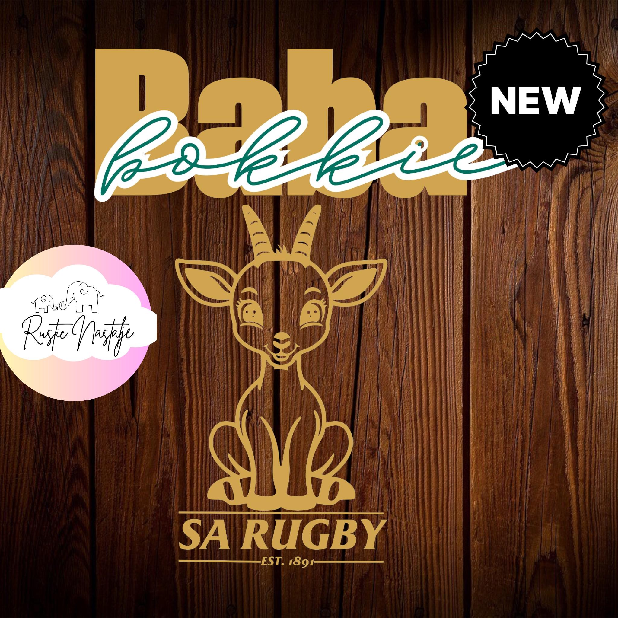 Baba Bokkie Png SVG, Rugby Shirt Design, Cricut Design, Sublimation, SA ...