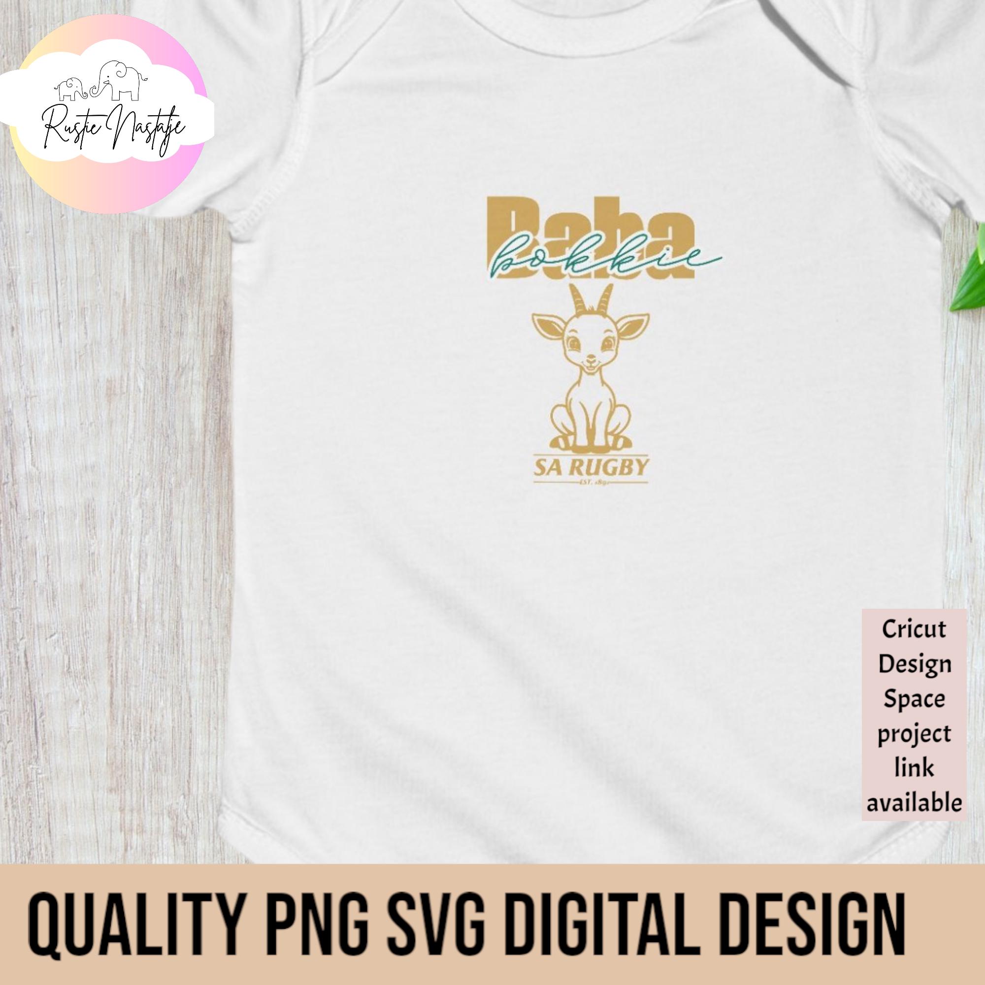 Baba Bokkie Png SVG, Rugby Shirt Design, Cricut Design, Sublimation, SA ...