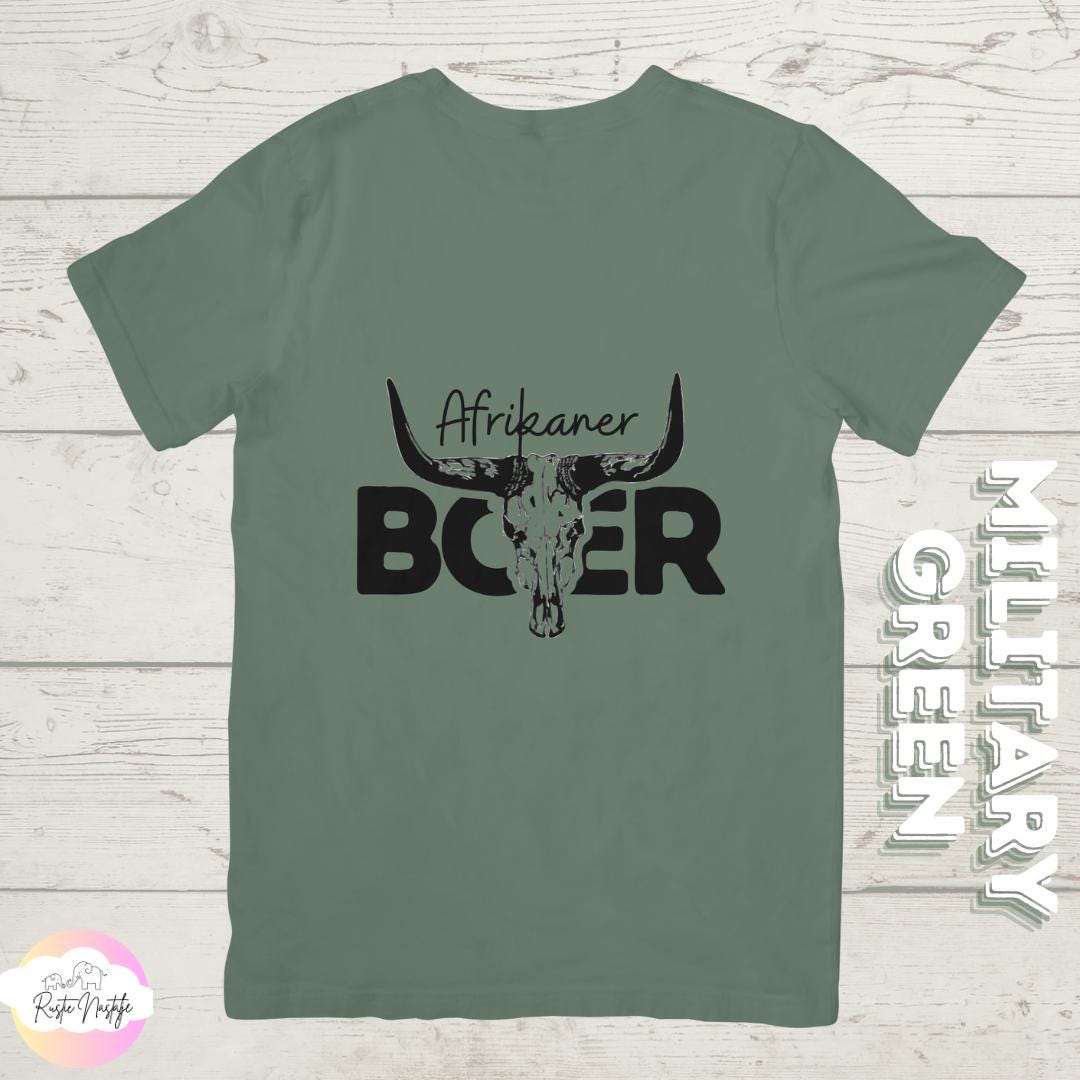 Afrikaner Boer T-shirt | South African Heritage Tee | Afrikaner Bees ...