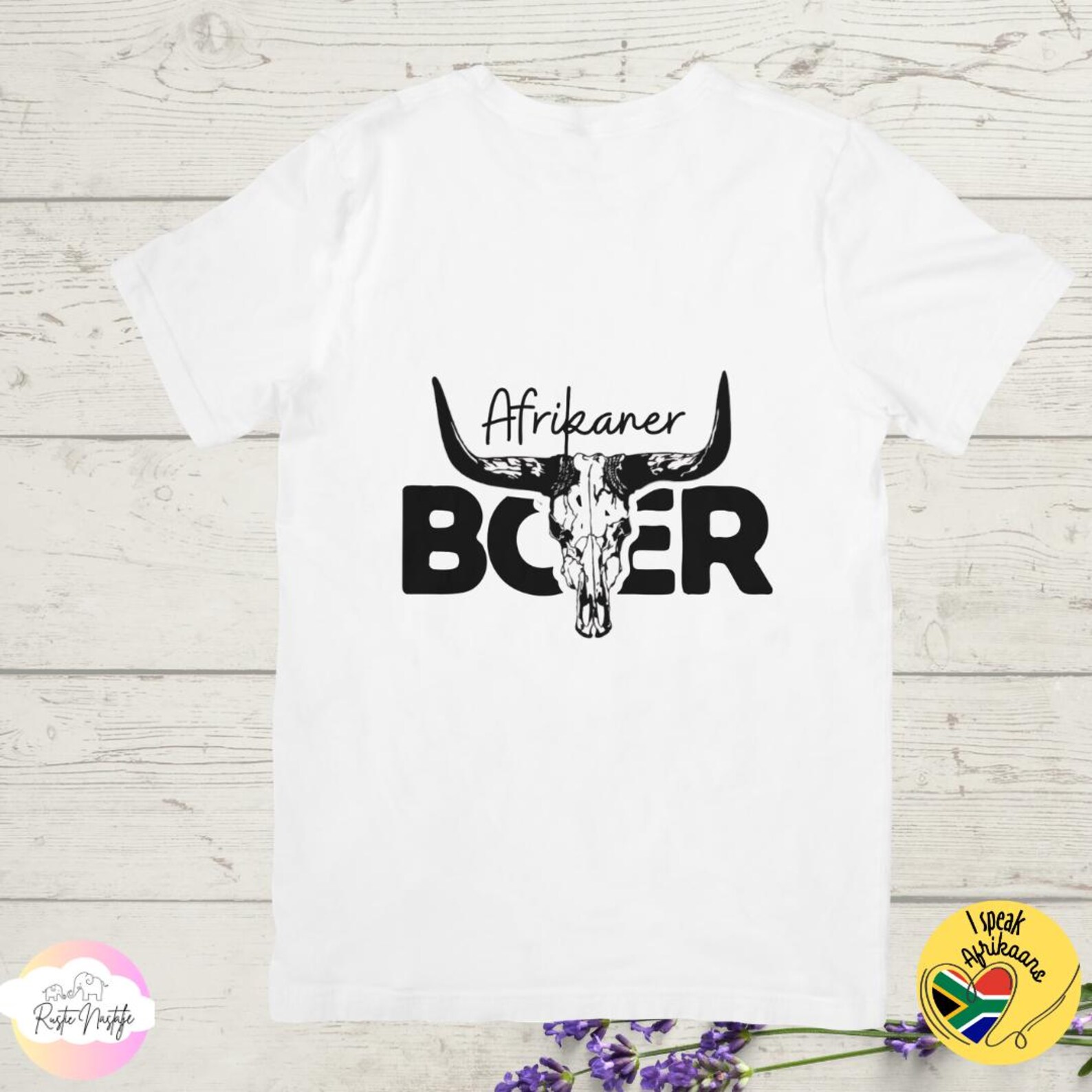 Afrikaner Boer Bull Skull SVG: South African Heritage (digital Download ...