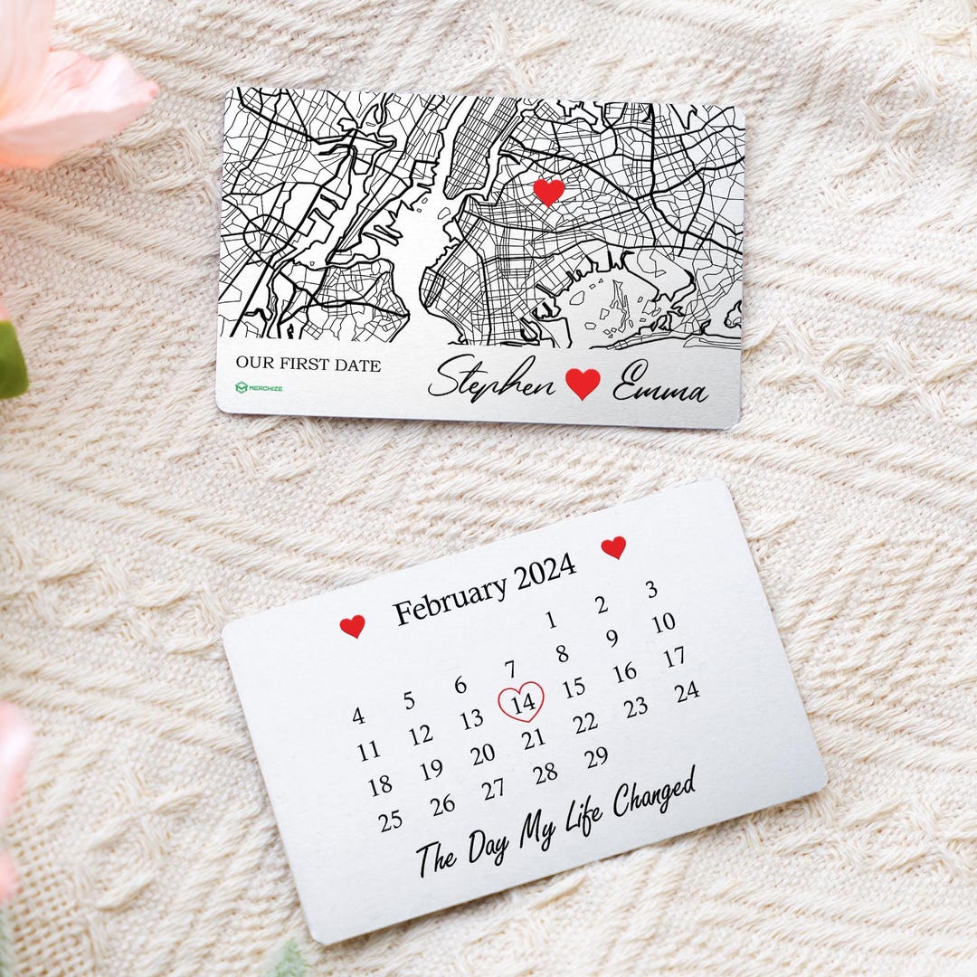 Custom Metal Card, Personalized Wallet Card, Custom Wallet Card, Wallet ...