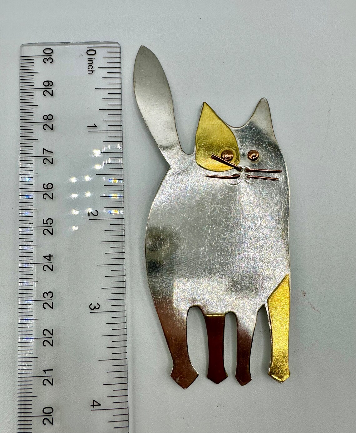 10 Pcs~mixed Metal Big Kitty Component Piece ~DIY Jewelry/art Supplies ...