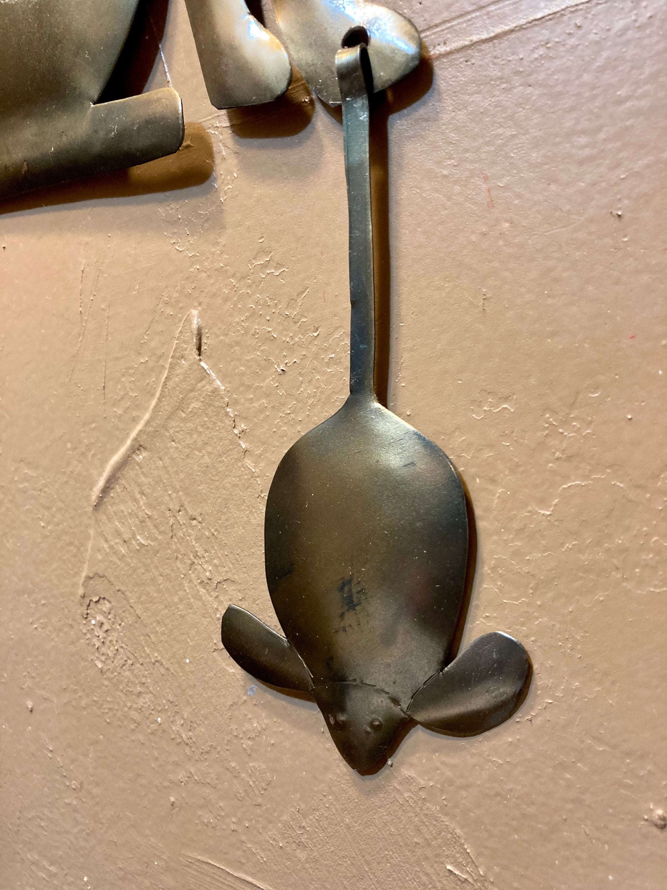 Metal Cat & Mouse Hanging Vintage Wall Decor - Etsy