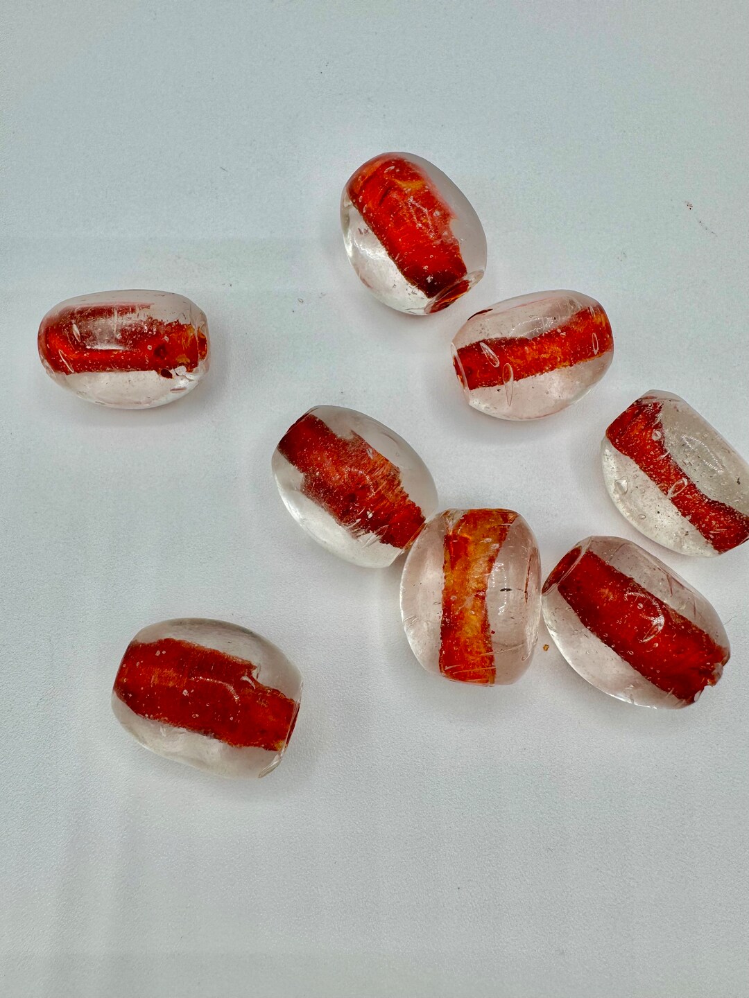 15 Pcs~ Large Glass Beads- DIY Jewelry/art Supplies~ - Etsy
