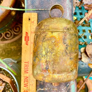 Rustic Garden Bells~old World Copper Bells for Home & Garden~ 2” or 7 ...