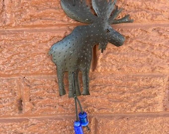 Vintage Moose Bell Chimehandmade Garden Art - Etsy
