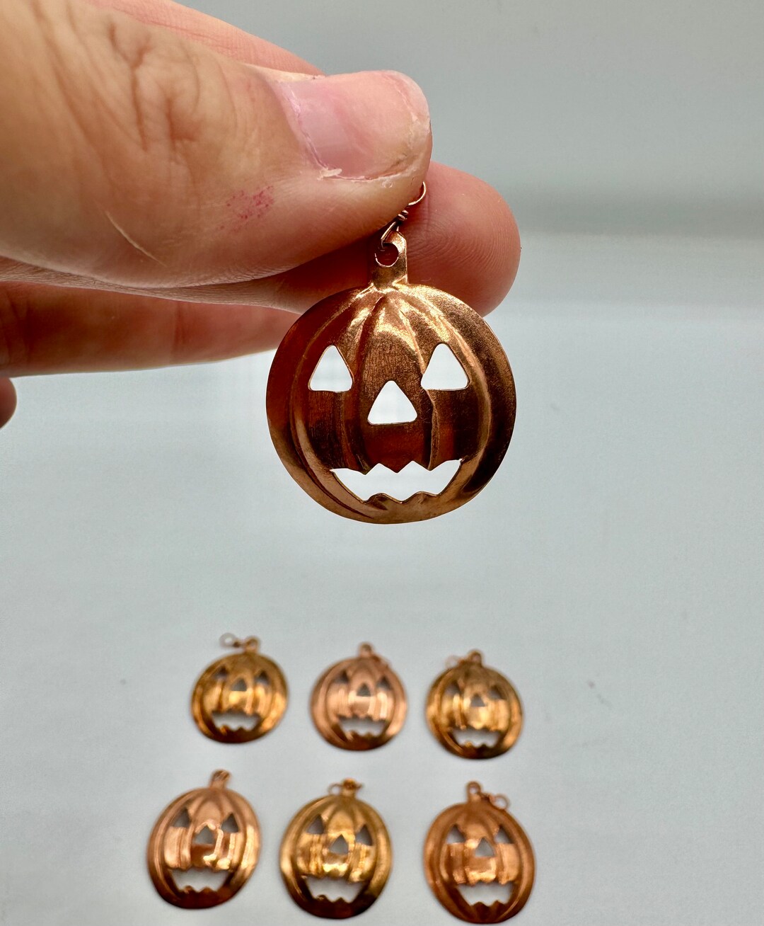 10 Pcs~ Mixed Metal Pumpkin Charms- Component Piece ~DIY Jewelry/art ...