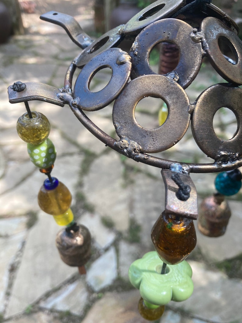 Vintage Sculpture Turtle Bell Chimehandmade Garden Art - Etsy