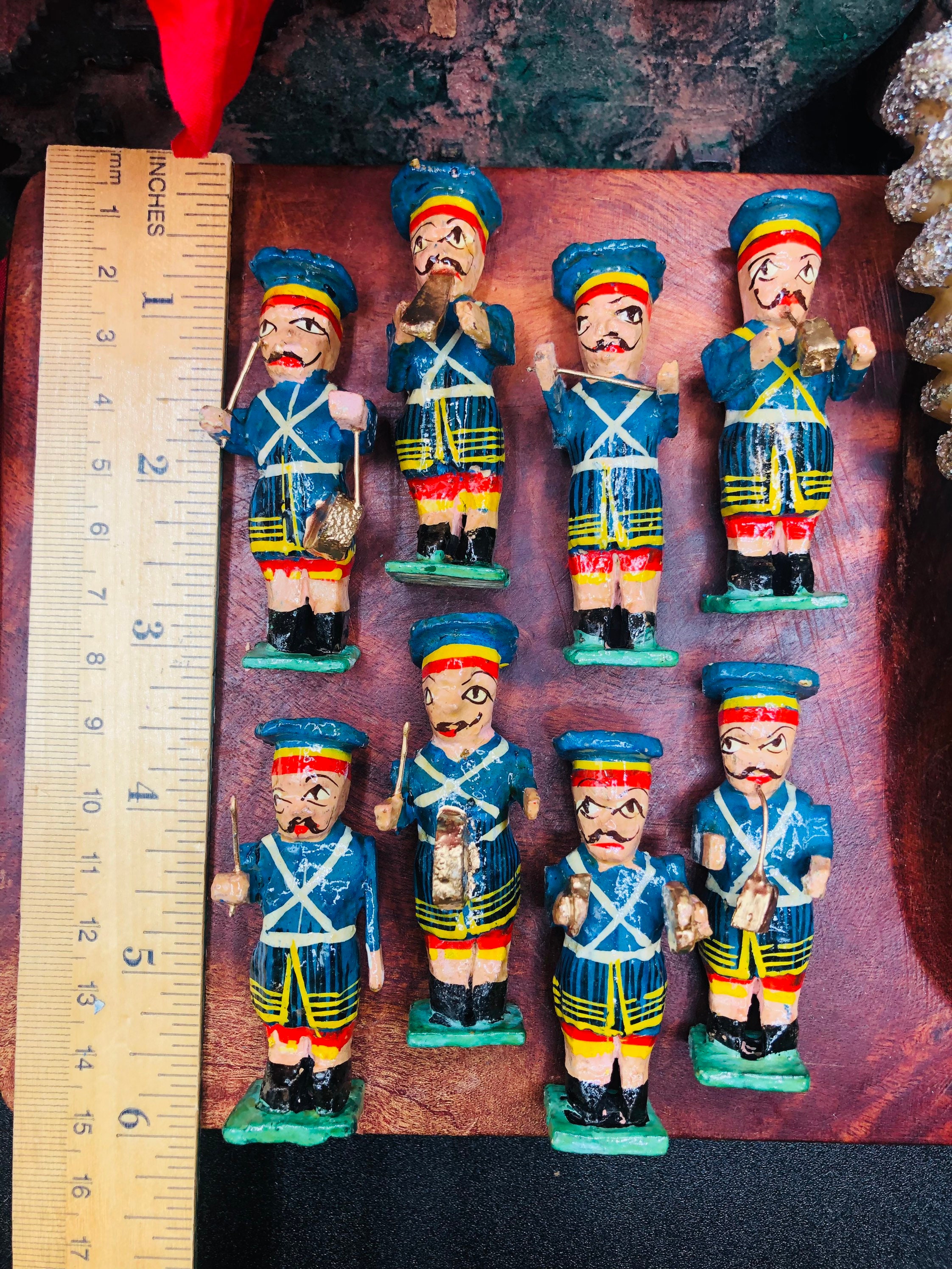 Mini Marching Band set of Unique Tiny Musicians Holiday | Etsy