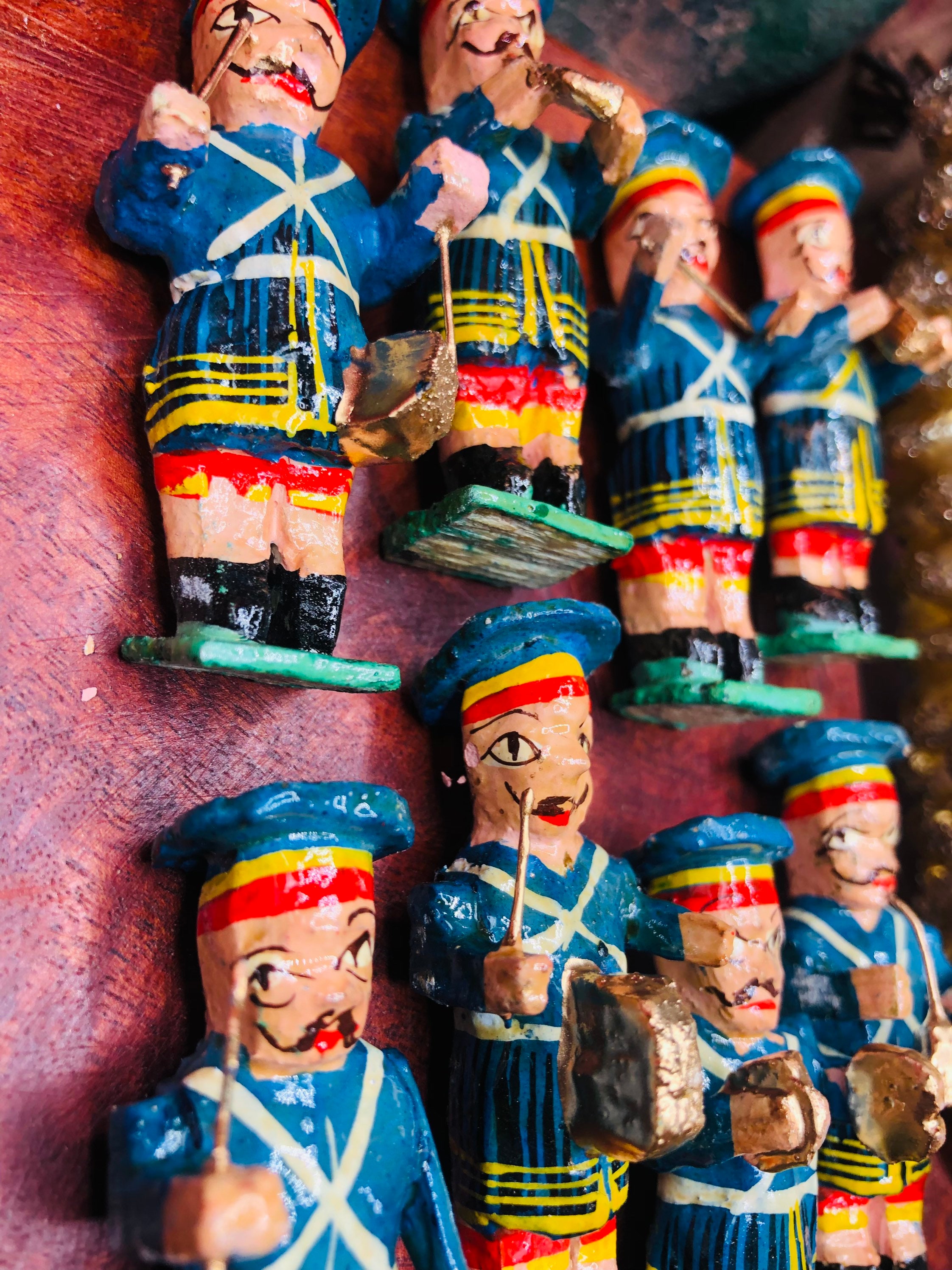 Mini Marching Band- Set of Unique Tiny Musicians~ Holiday Decor - Etsy