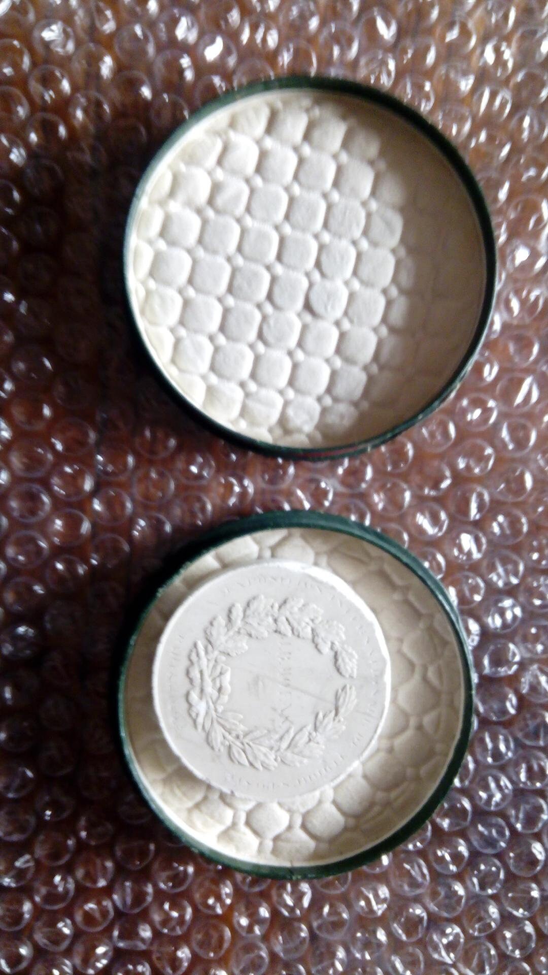 Plaster Mold of the Two-sided Medal of the End of the Xixth Century - Etsy